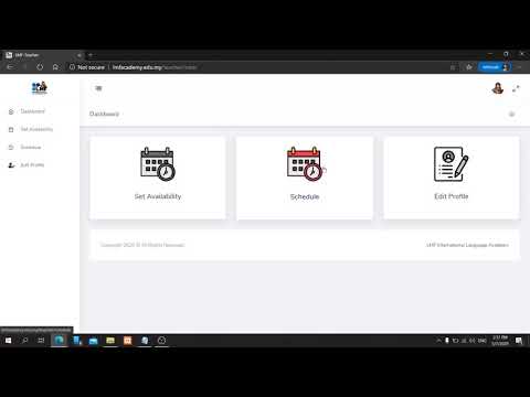 LMF E-Learning Portal - Teacher Login & Details about the platform
