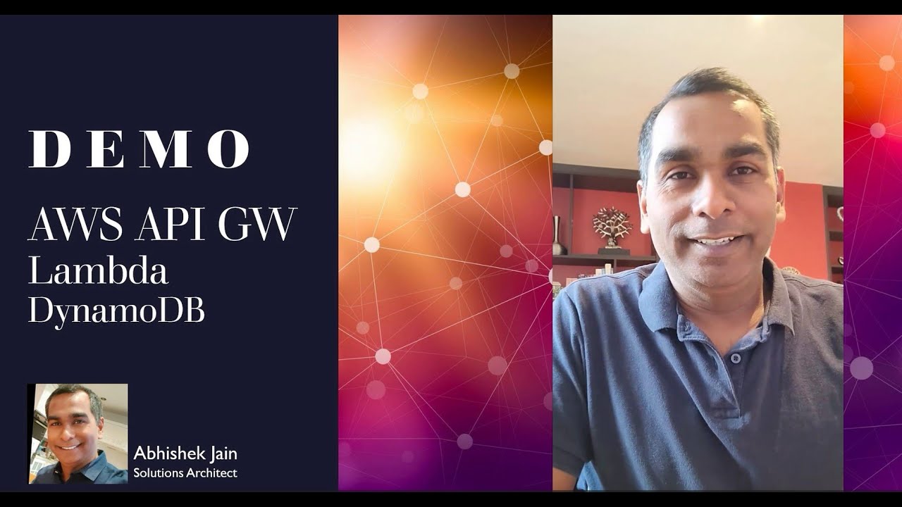 Demo - AWS Microservices API Gateway Lambda Function and DynamoDB