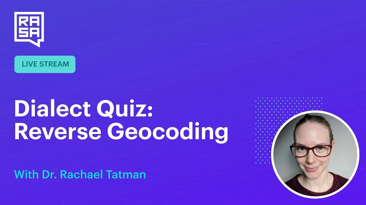Rasa Livecoding: Reverse geocoding