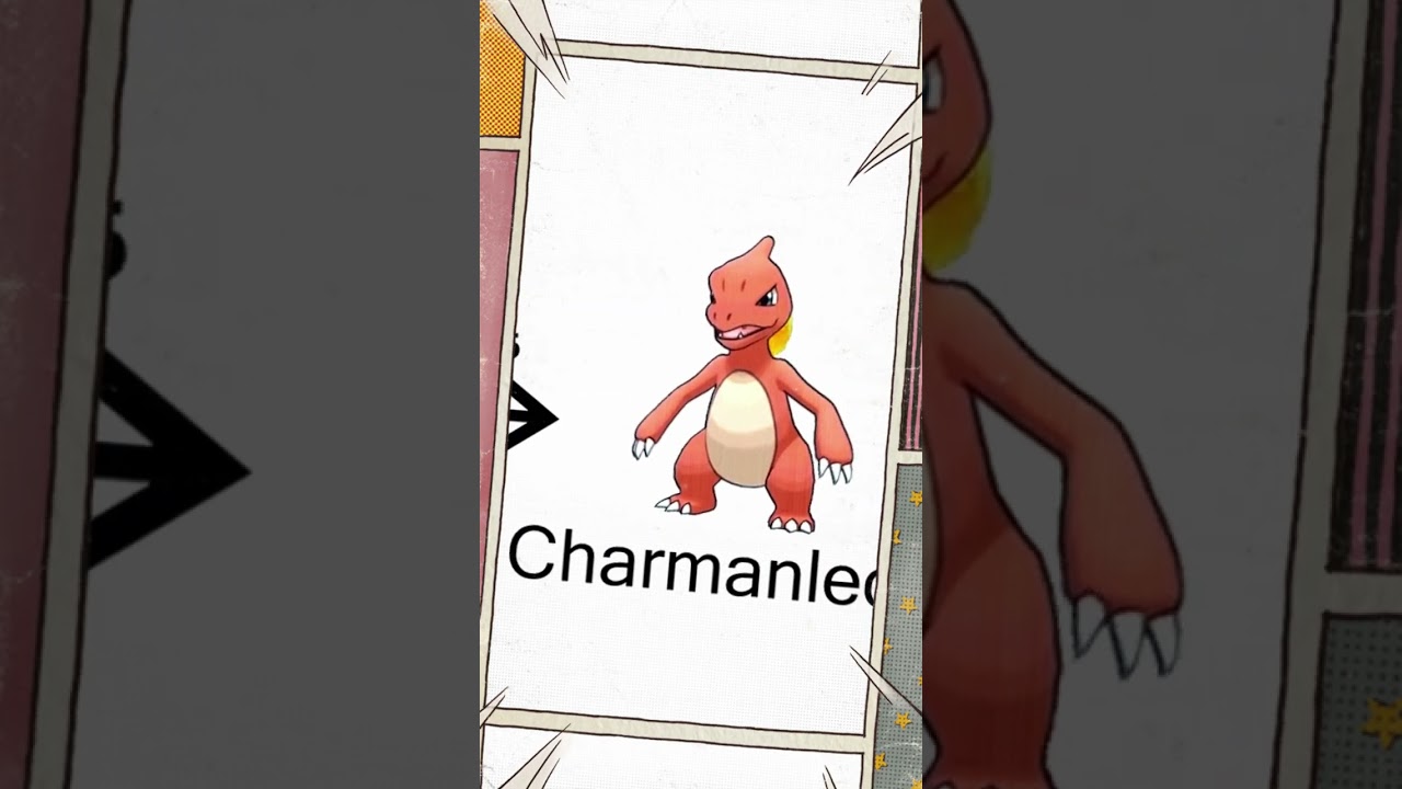 pokemon evolution charmander #shorts #pokemon