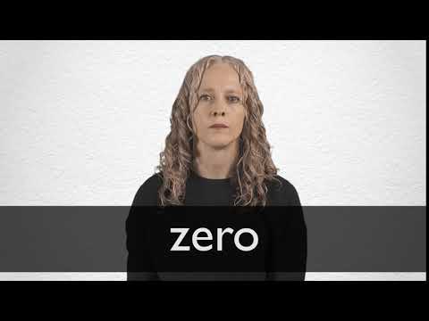 ZERO definition and meaning | Collins English Dictionary