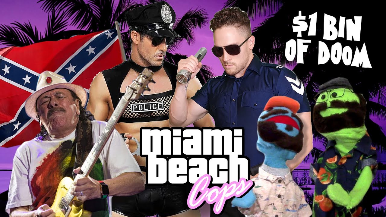 Two Best Friend Derp Around Jacksonville in Miami Beach Cops (1993) | $1 Bin of Doom