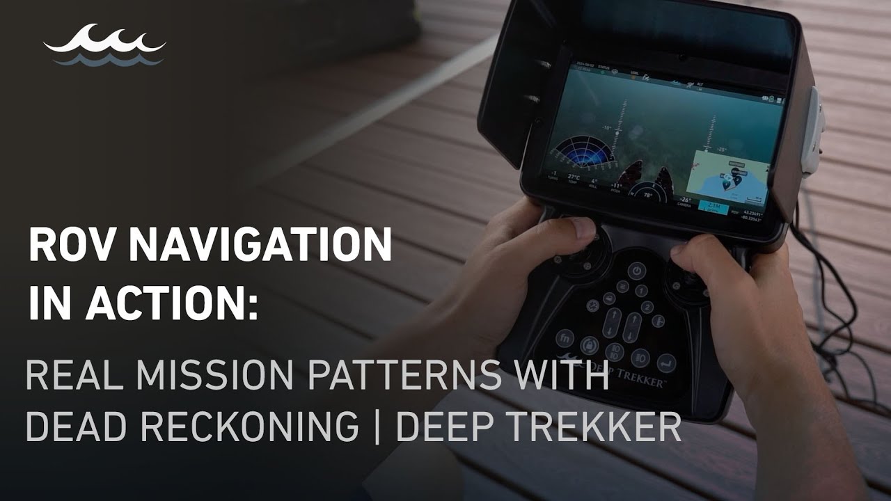ROV Navigation in Action: Real Mission Patterns with Dead Reckoning | Deep Trekker