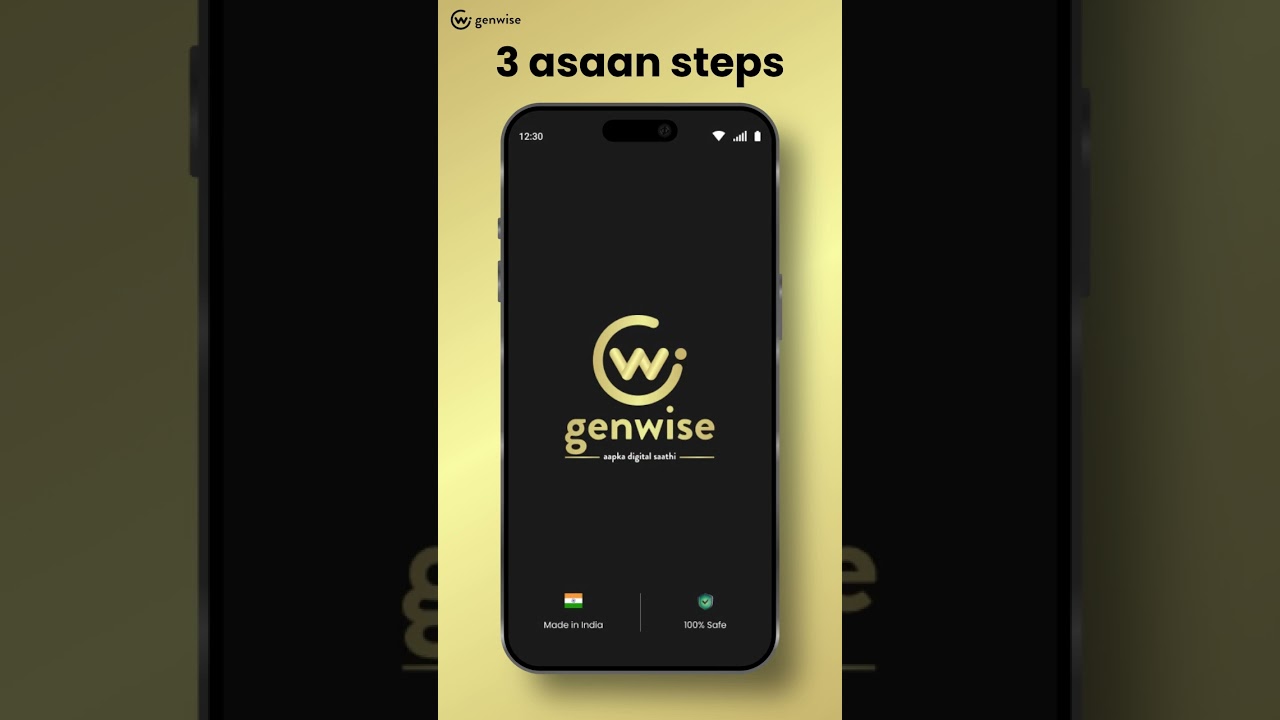 3 Asaan Steps mein banaye apni life behtar - GenWise ke saath!😇🙏