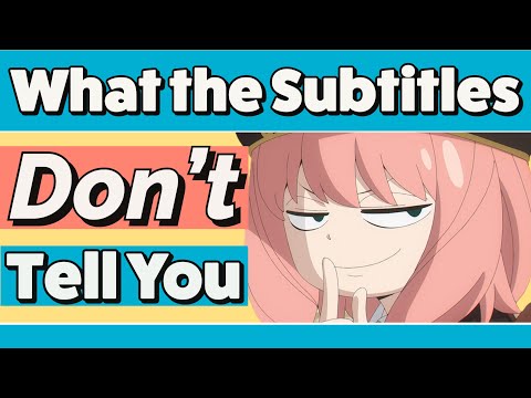 What Anya's Funny Japanese Teaches Us - Learn 🇯🇵 from Anime