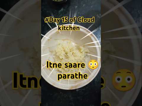 Itneš³saare parathe#shortvideo #shorts #yt #youtube #youtubeshorts #viralshorts #cloudkitchen #zomato