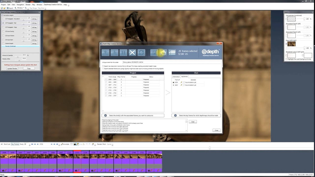 6. Depthmap Creation Service