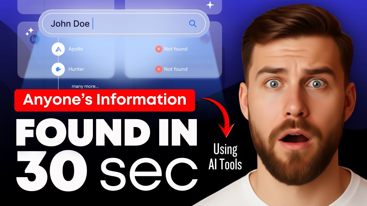 🔴 Find Anyone Online Using Only Free AI Tools - Free People Search