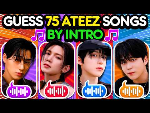 π Guess The 75 ATEEZ Songs By The INTRO πΆ| ATEEZ QUIZ ππ§‘