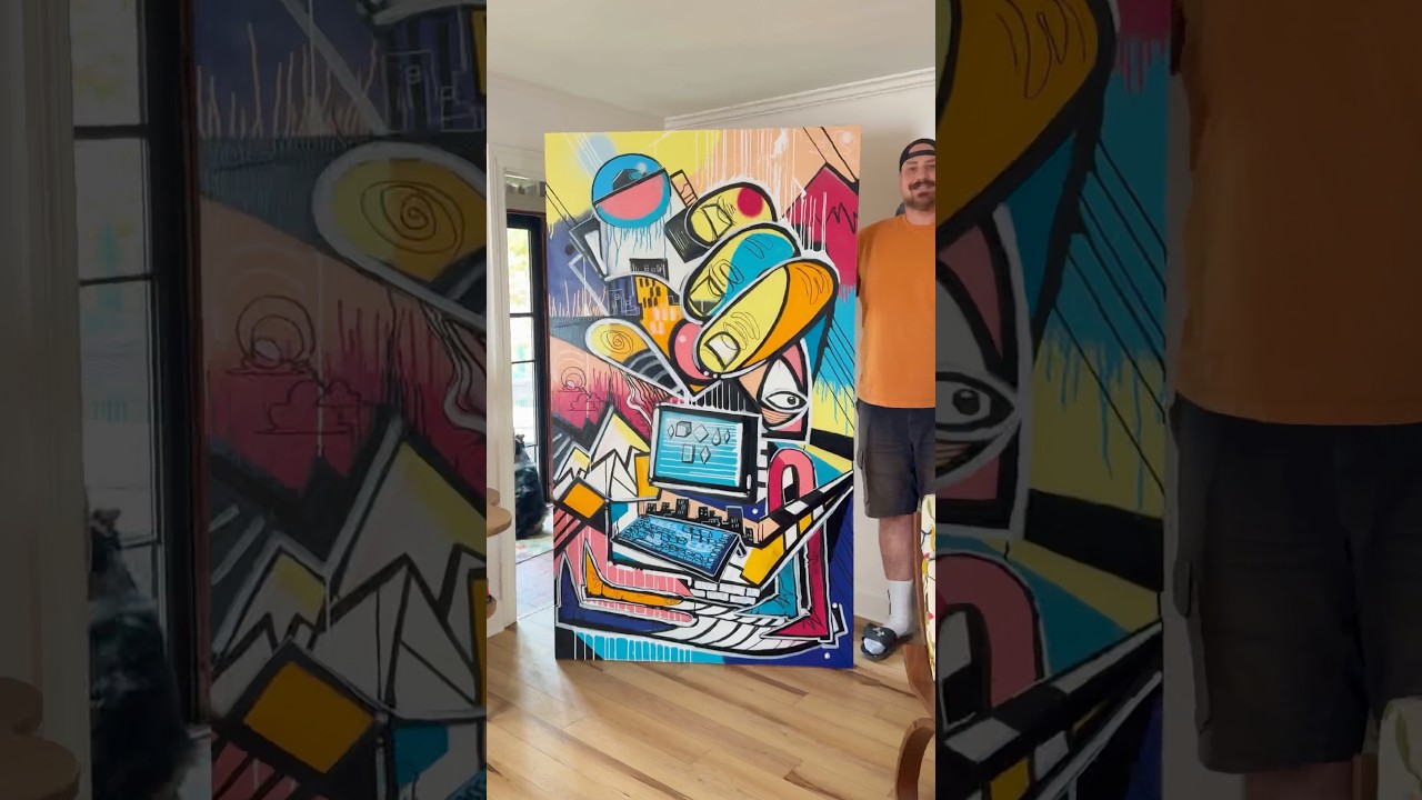 Another throwback painting