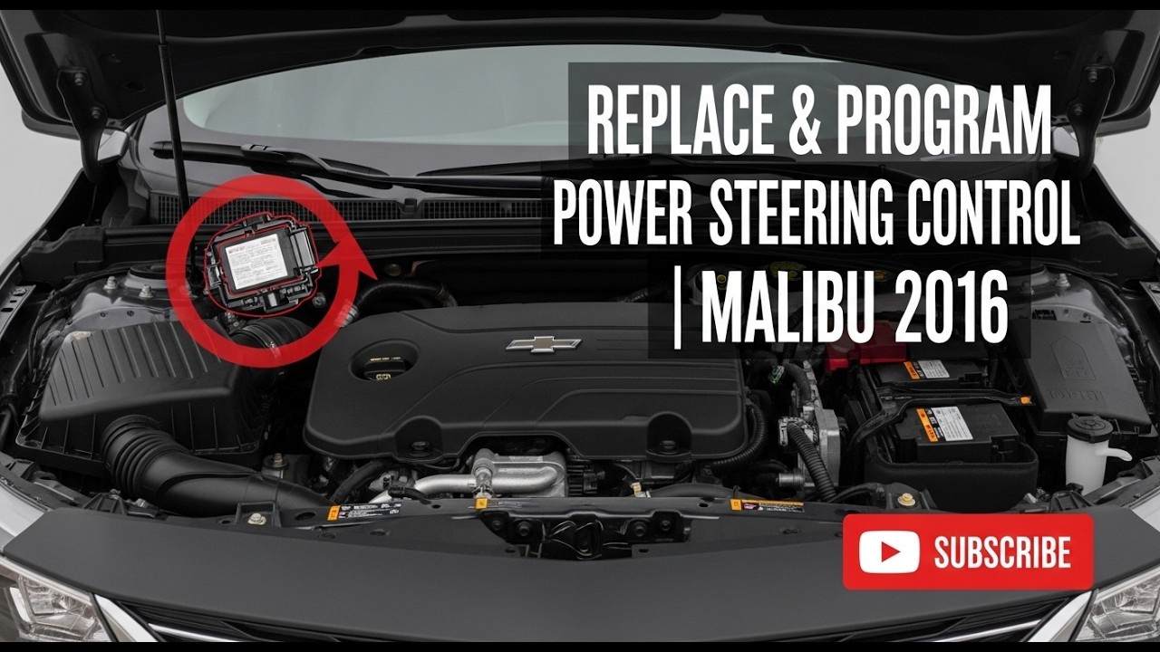 How to Replace and Program the Power Steering Control Module | Malibu 2016