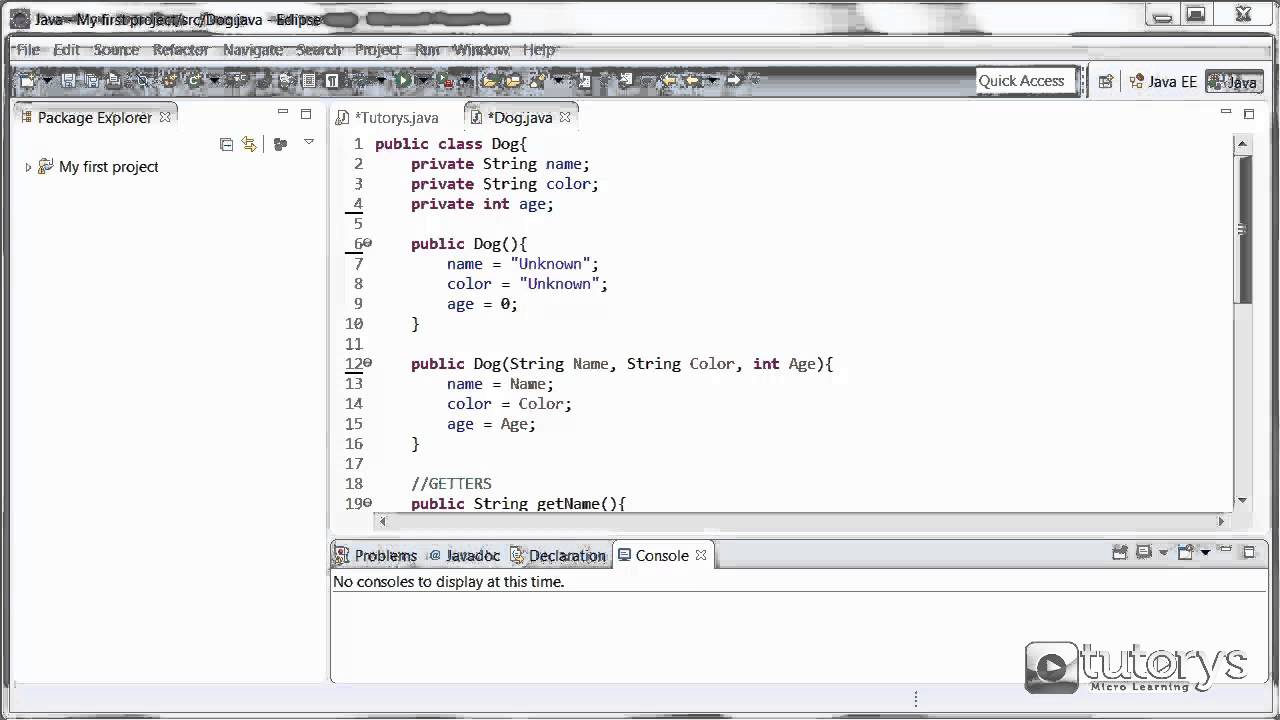How to use class variables in Java?