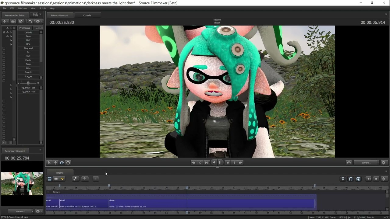 Darkness Sees the Light Preview {Splatoon SFM Animation}