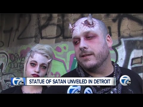 Baphomet Statue Unveiled In Detroit – Jasper and Sardine