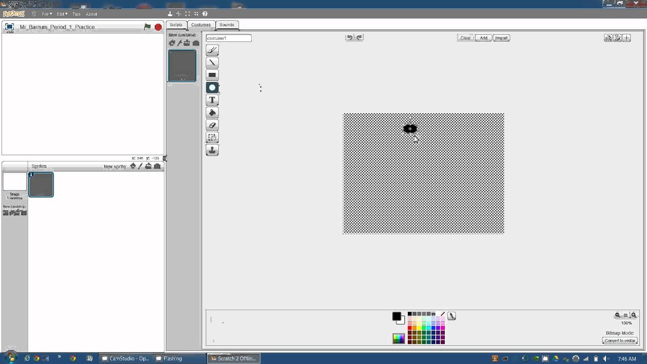 Scratch Tutorial - #01 - Creating a Sprite