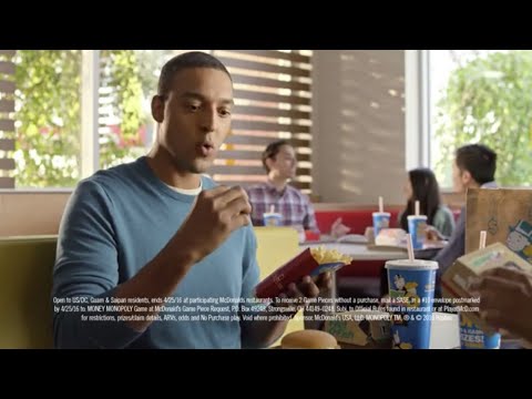 Mcdonald's Monopoly Money Commercial