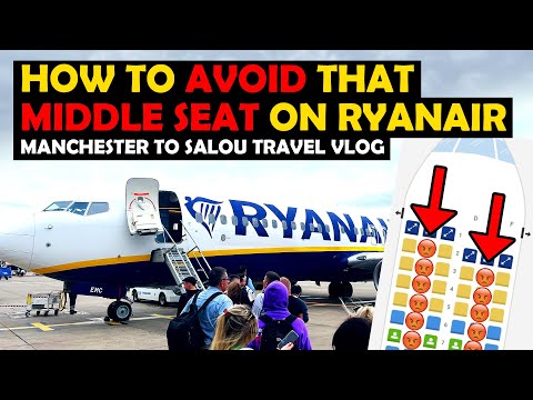 Beat that MIDDLE SEAT on Ryanair | Manchester to Salou | Port Aventura | Travel Vlog | Escape Lounge