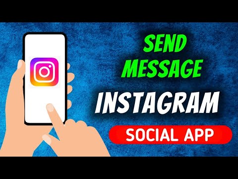 How To Send Text/Message In Instagram DM!