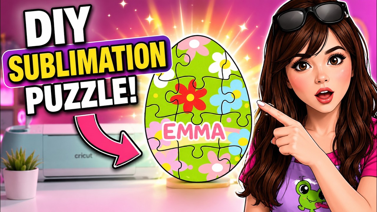 DIY Easter Egg Puzzle with Cricut Design Space