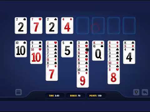 Freecell Solitaire Blue - Online Free Game at 123Games.App
