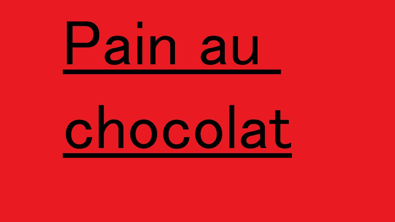 🔴How to pronounce PAIN AU CHOCOLAT (best audio pronunciation) 1 VIDEO/DAY