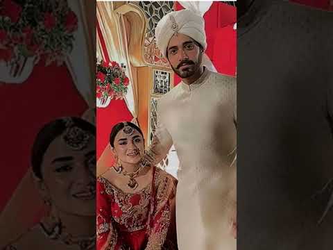#wahajali #wedding #yumhaj #yumnazaidi #meerasim #love #terebin #pakistanidrama #trending