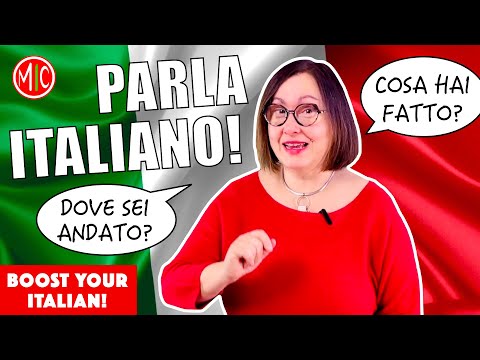 Italian Speaking Practice - How to Say What You Did in Italian | Parla italiano!