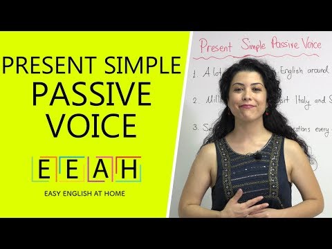 Pre-intermediate English #28: Present Simple Passive Voice | Easy English at Home