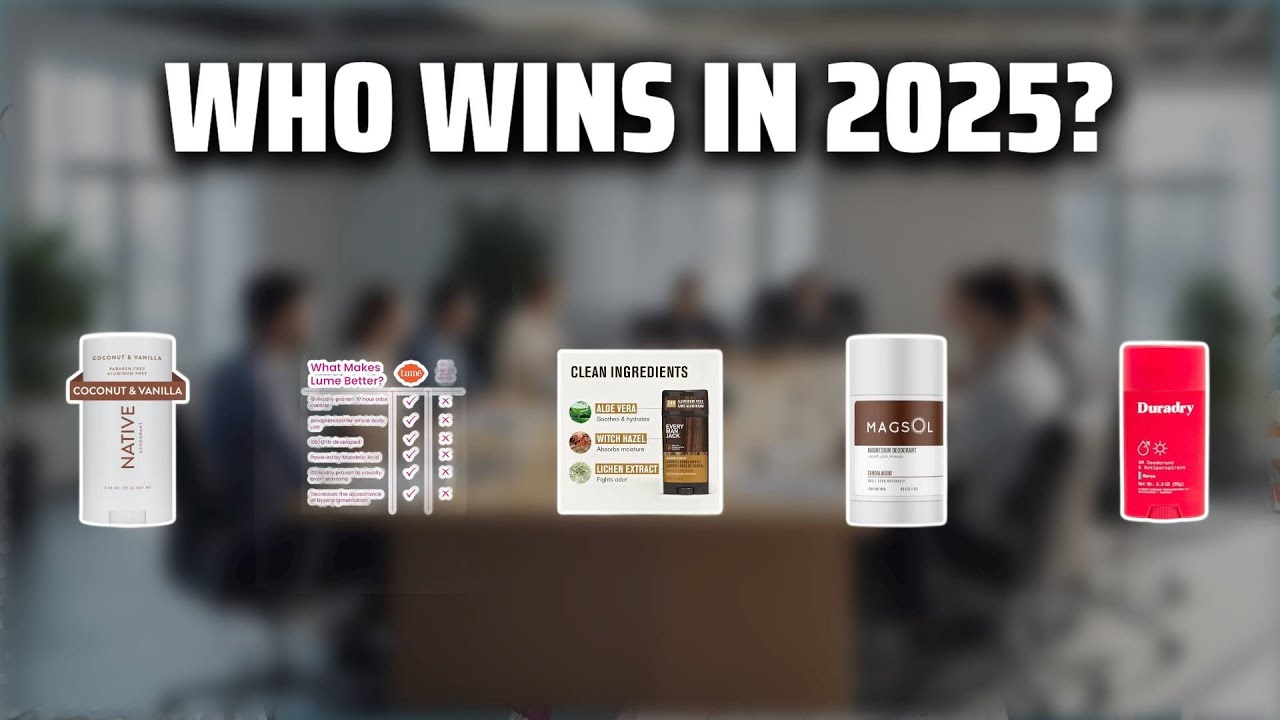 The Top 5 Best Natural Antiperspirant in 2025 - Must Watch Before Buying!