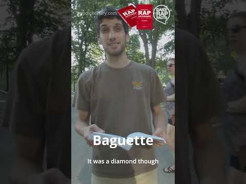 Definition of "Baguette" slang with Boston Man | Hip Hop/Rap Dictionary