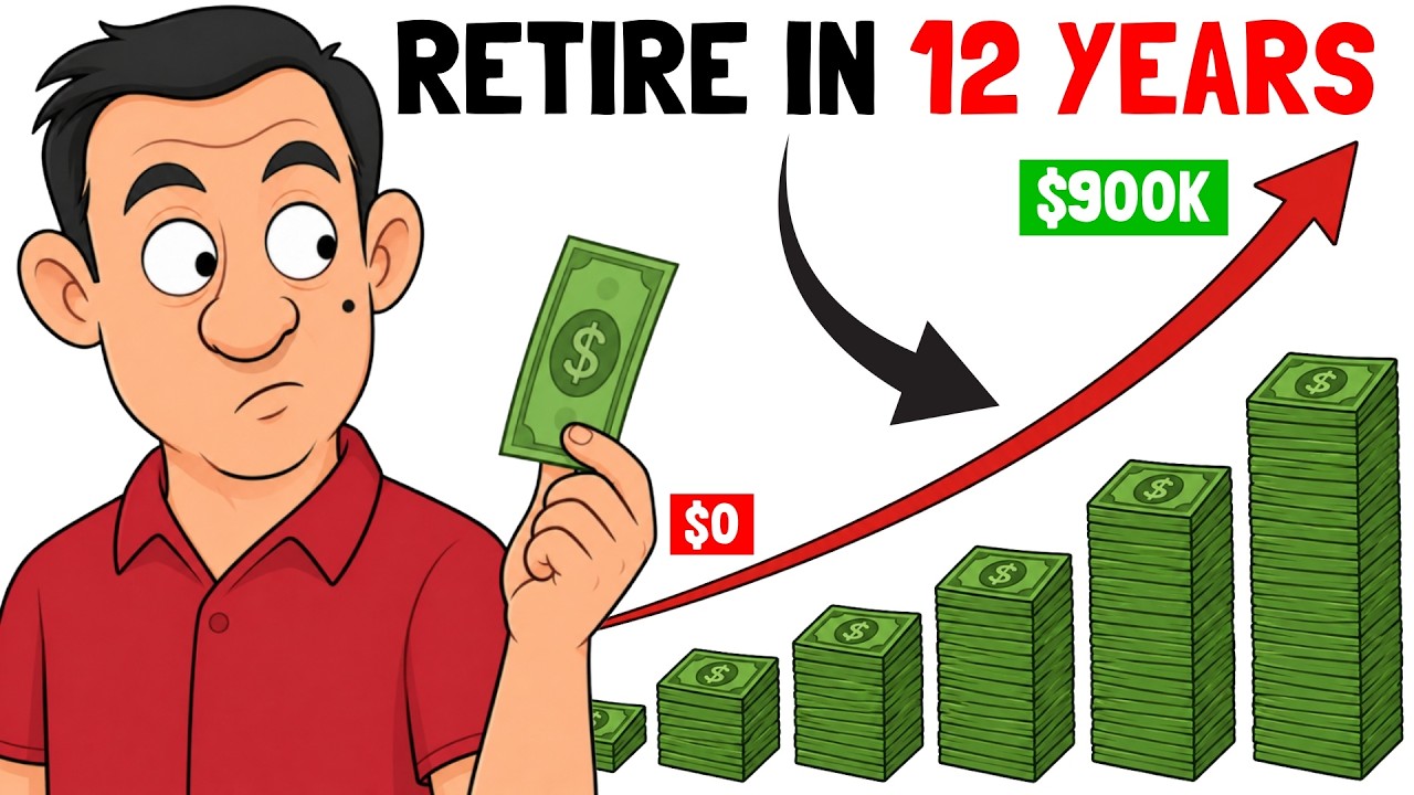 How Much You NEED To Invest Every Month to RETIRE in 12 Years?