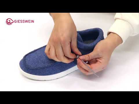 Merino Mokassin Schnüranleitung | Schnürsenkel kürzen | GIESSWEIN Moccasin | mehr auf giesswein.com