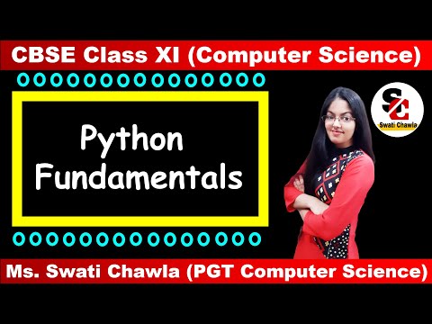 Python Fundamentals | TOKEN | KEYWORDS | IDENTIFIERS | LITERALS | CBSE CLASS - XI | COMPUTER SCIENCE