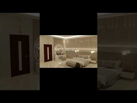 Modern Bedroom 3D Rendering #3d #3dmodeling #rendering #moderndesign #vrayforsketchup