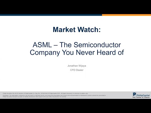 Market Watch: ASML – The Semiconductor Company You Never Heard of