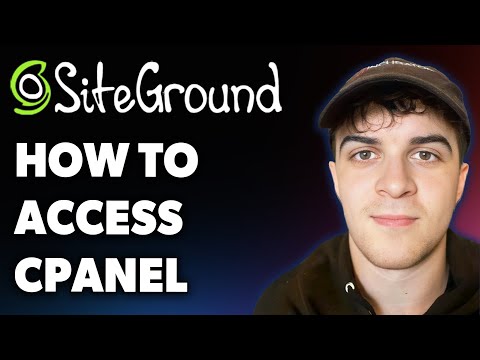 How to Access Cpanel on Siteground for Beginners (Full 2025 Guide)