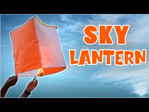 Sky Lantern | Festival Lantern | How to do Chinese lamp | How to do mini hot Air Balloon