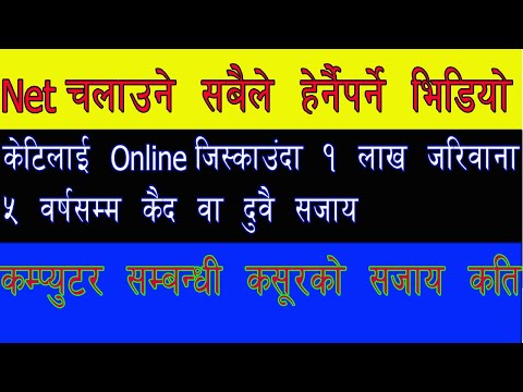Cyber law/ Electronic Act 2063/ Bidhutiya Karobar Ein/ law / cyber