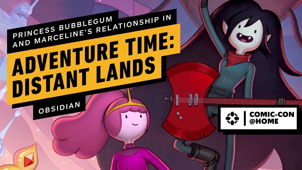 Adventure Time: Distant Lands on Marceline & Princess Bubblegum’s Relationship | Comic Con 2020