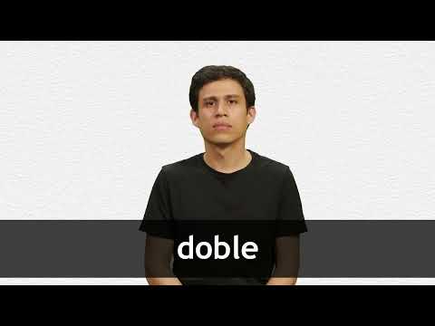 English Translation of “DOBLE” | Collins Spanish-English Dictionary