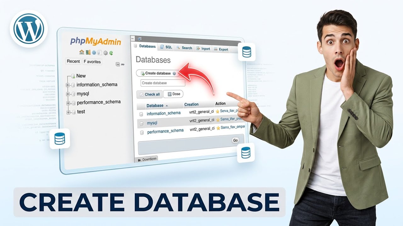 How to create database for your WordPress website (Easiest Way)(2026 Guide)