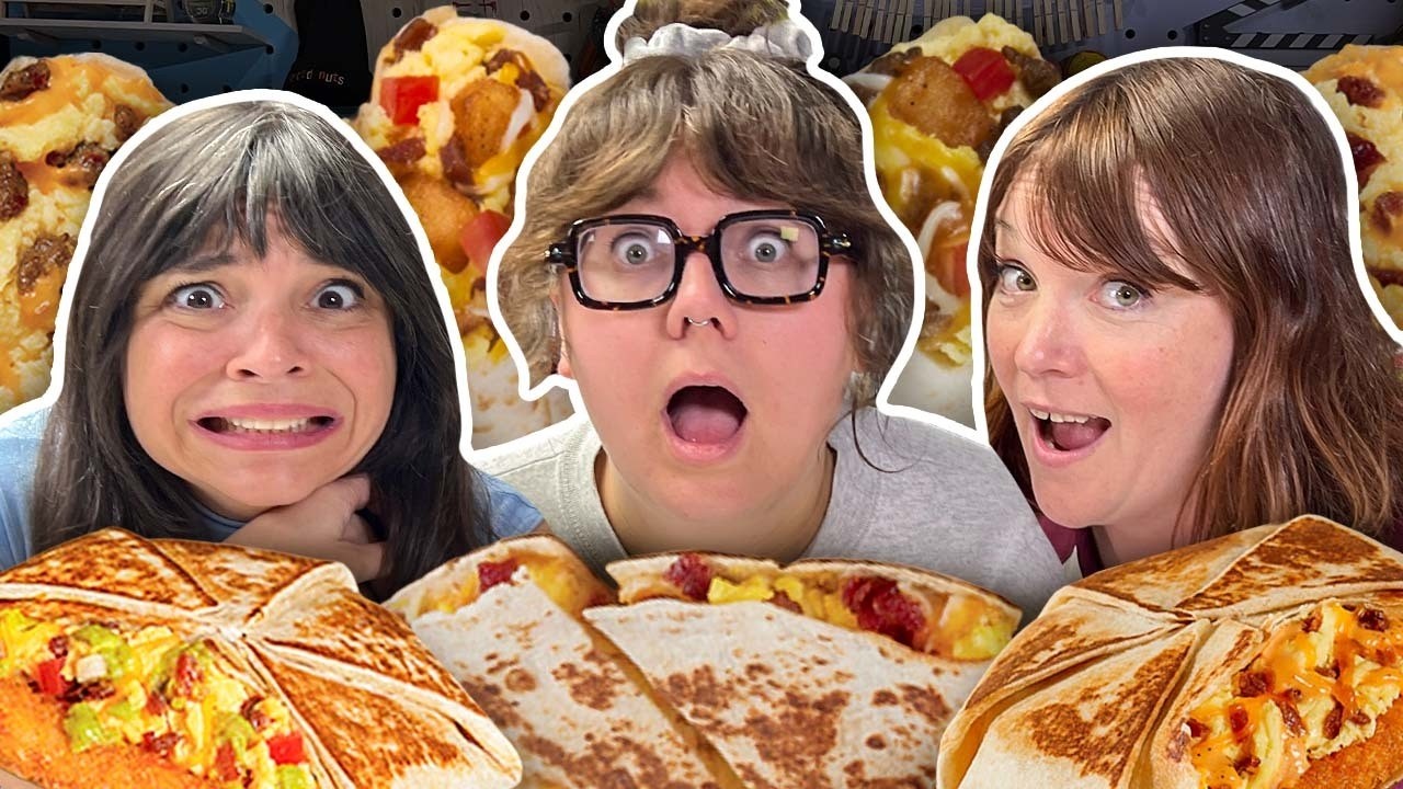 We Taste Every Taco Bell Breakfast Item (Unedited Taste Test)