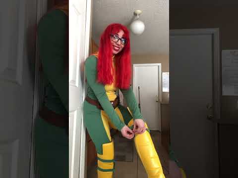 ROGUE X-MEN FORTNITE COSPLAY #shorts #fortnite