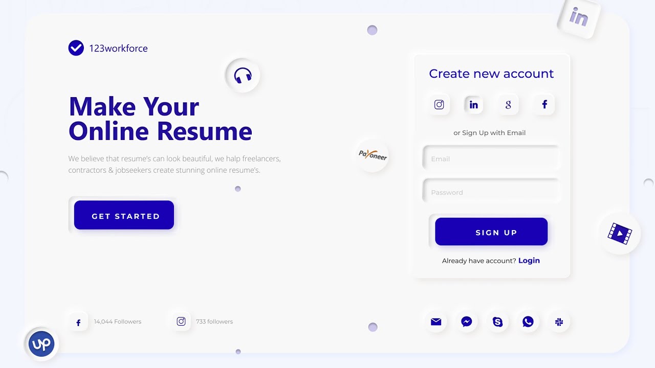 Responsive Login Form With Neumorphism Effect Using HTML CSS |Neumorphism Effect Login Form