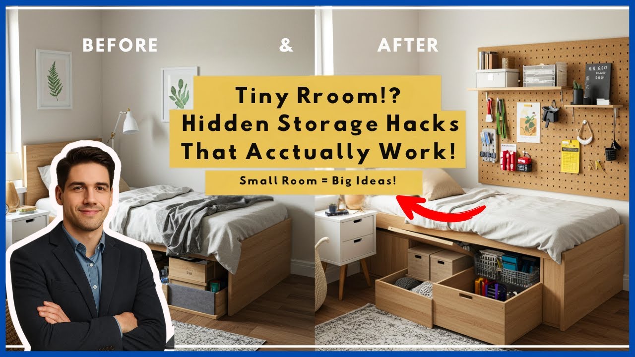 Ingenious Storage Hacks for Tiny Spaces | Hidden Storage Ideas That Actually Work | Genius Hacks!