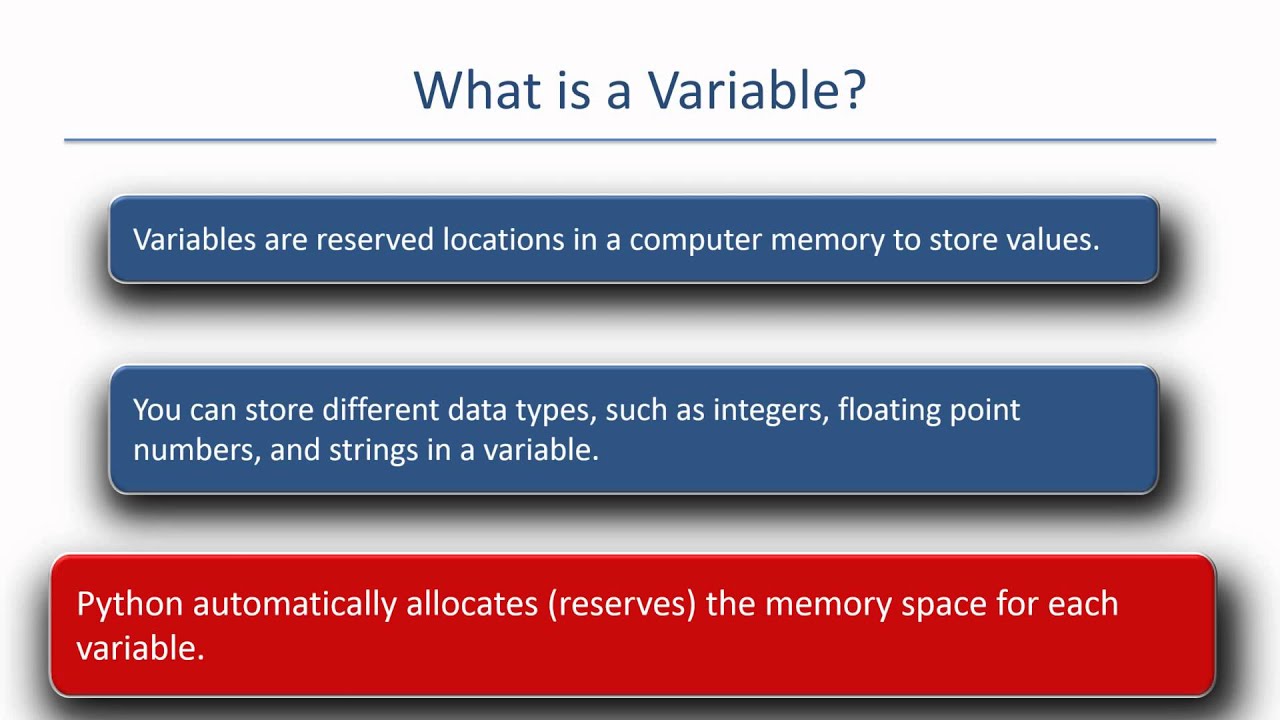 variables and identifiers