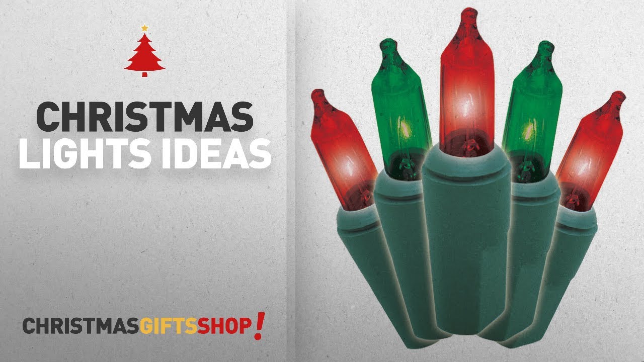 Top Christmas Lights Red And Green: Brite Star 150 Count 8-Function Chasing Light Set, Green Wire,