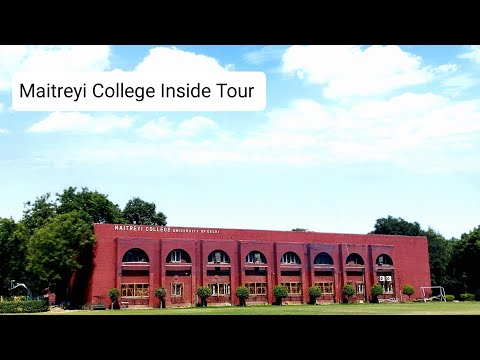 Maitreyi College Inside Tour๐ #delhiuniversity #southcampus #delhi#maitreyicollege