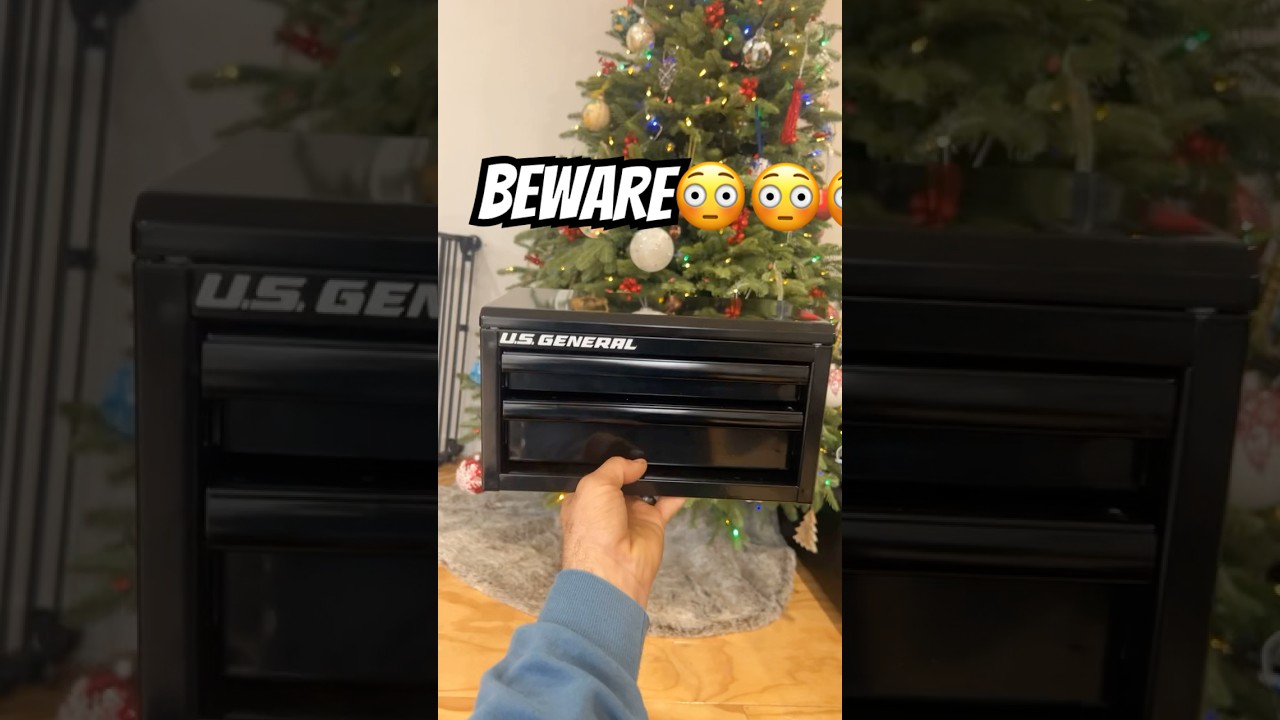 DO NOT BUY HARBOR FREIGHT MINI US GENERAL TOOLBOX TIL YOU SEE THIS 😳