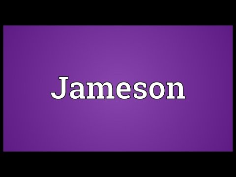 Jameson Meaning